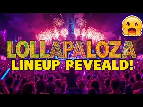 Lollapalooza 2025 Lineup REVEALED! 🔥 Korn, Olivia Rodrigo, Tyler & More