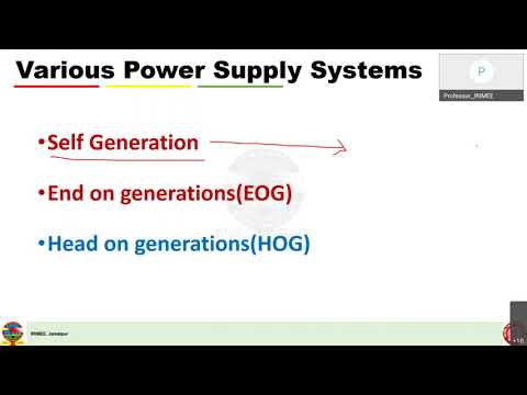 Train lighting system in LHB EOG & HOG