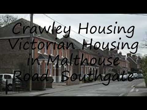 How to pronounce Crawley Housing Victorian Housing in Malthouse Road, Southgate in English?