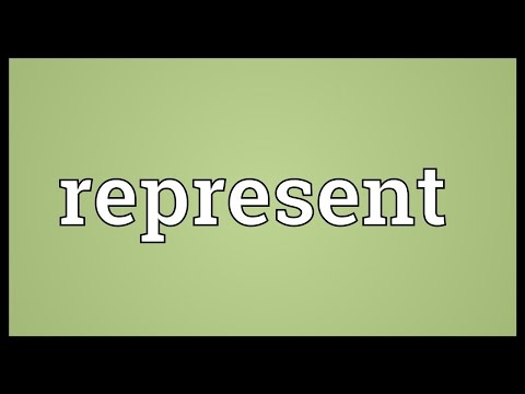 Represent Meaning