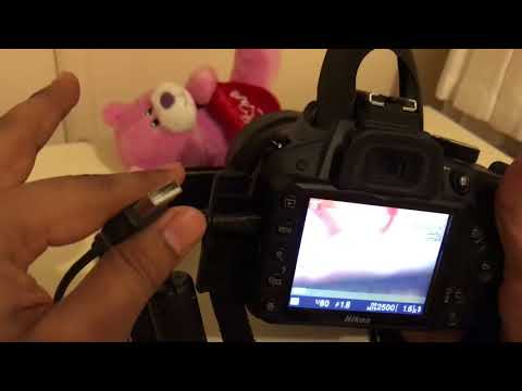 Transfer video and photo (Images) files from Nikon DSLR to laptop or PC
