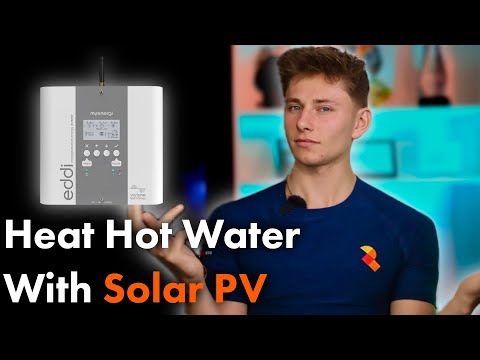 eddi Power Diverter - Heat Hot Water With Solar PV