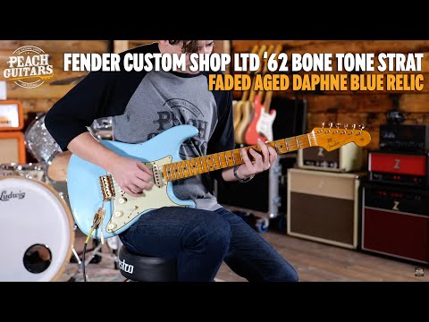 Fender Custom Shop LTD '62 Bone Tone Strat Relic Faded Aged | Reverb
