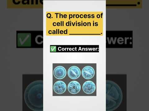 What’s Cell Division Called | Fill in the Blank | Nursing Quiz #short#cell kia hay cell#viralshort