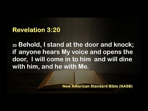 Verse of the Day - Revelation 3:20