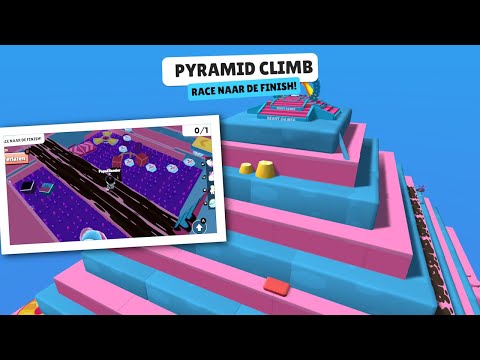 Onthulling van de *NIEUWSTE MAP* in Stumble Guys: Pyramid Climb!!! | Workshop Woensdag - Ep14