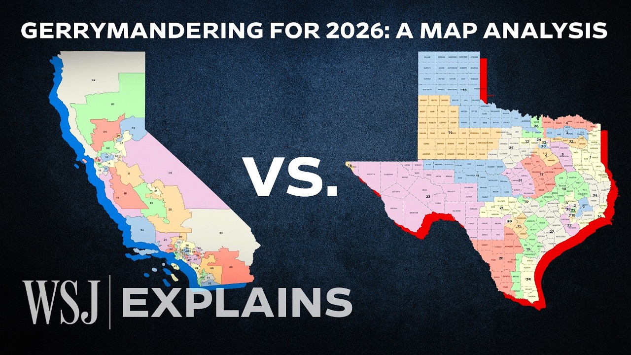 CA vs. TX: The Redistricting Arms Race to Control Congress | WSJ