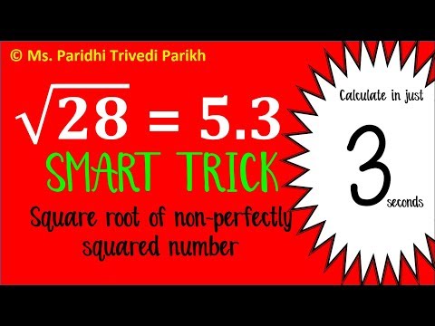TRICK : Square root of 243 in just 3 seconds (Mind Calculations)