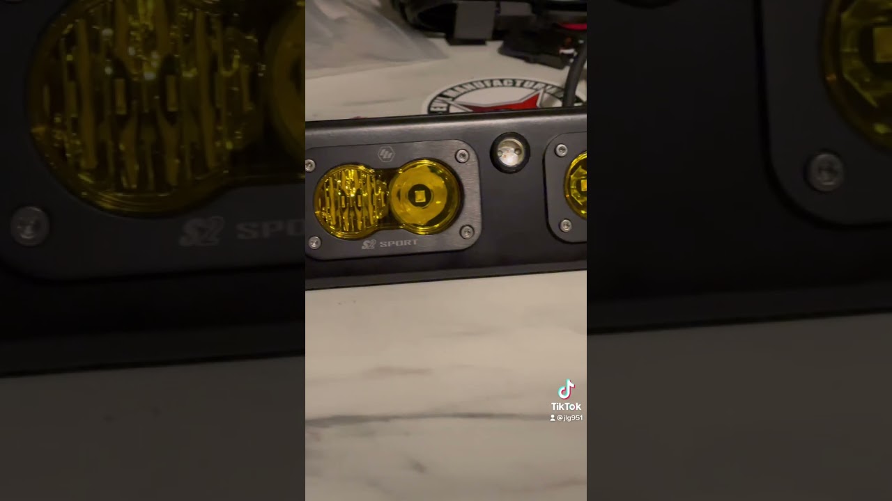 s2 sport Baja design lights on a evil manufacturing 3rd brake light 2014 silverado #bajadesign