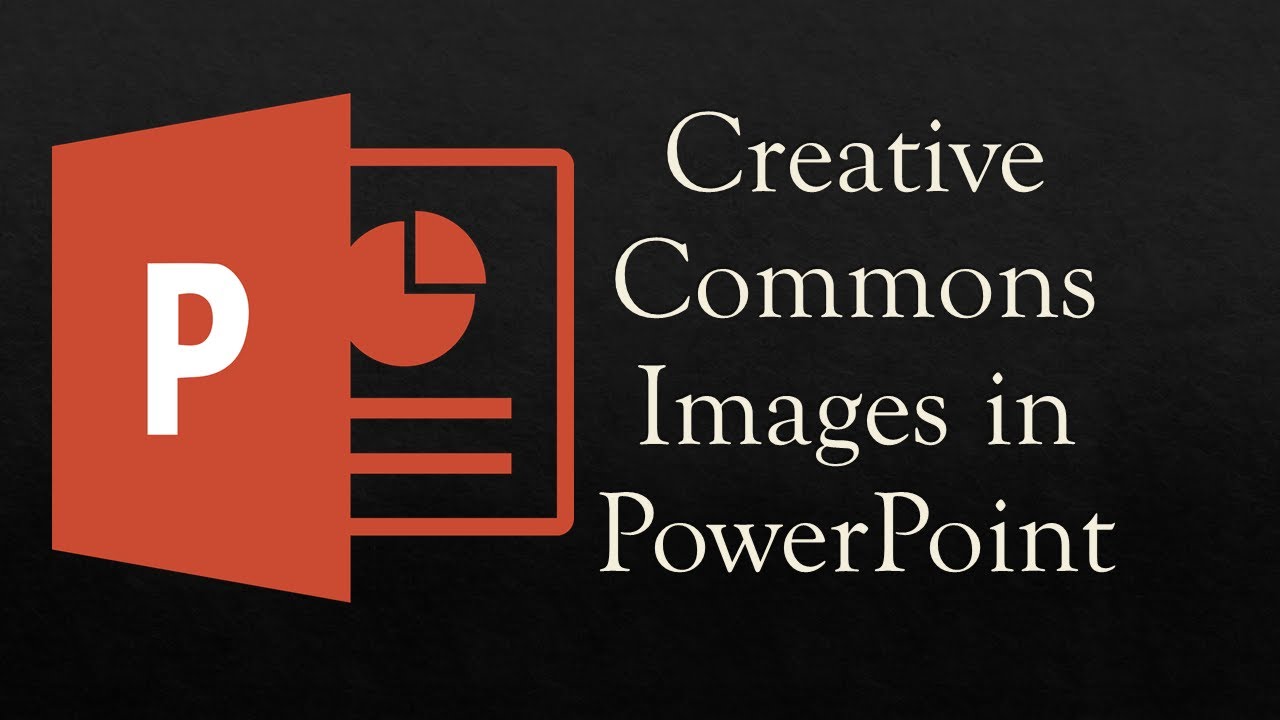 How to Find and Insert Creative Commons Images in PowerPoint (PPT for Windows)