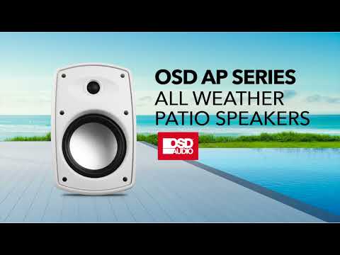 Unmatched Outdoor Sound Quality and Durability w/ OSD Audio's AP Series Speakers! - Highlight Video
