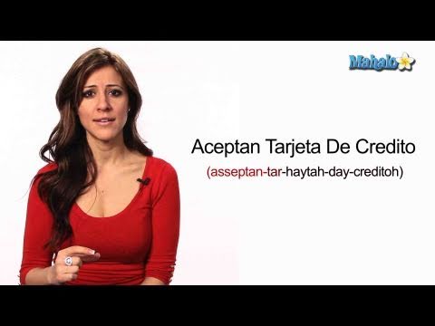 How to Say "Do You Accept Credit Card" in Spanish