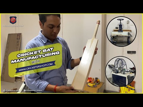 Cricketershop started with custom-made English willow cricket bat | #cricket #cricketbats