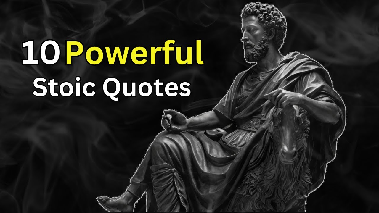 🔮 10 Powerful Stoic Quotes for Inner Strength and Resilience! | Stay Stoic 🔮