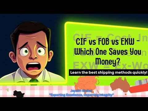 The SHOCKING Truth About CIF FOB EXW Incoterms Nobody Tells You