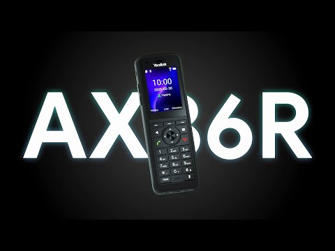 Yealink AX86R Specifications - Yealink AX86R Cordless WiFi 6 VoIP/SIP ...