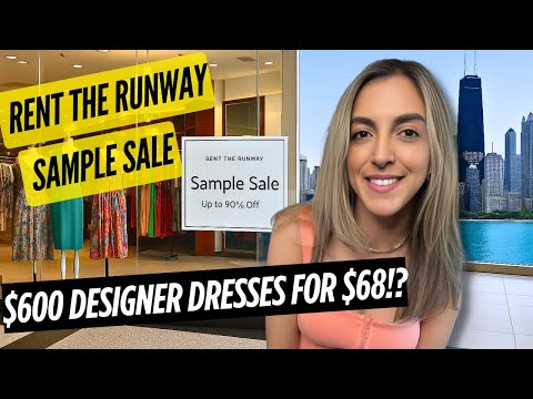 $600 Dresses for $68?! Inside Rent the Runway’s Wild Sample Sale