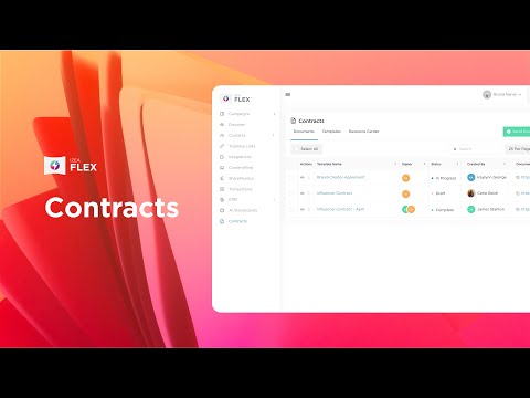 Contracts in IZEA Flex