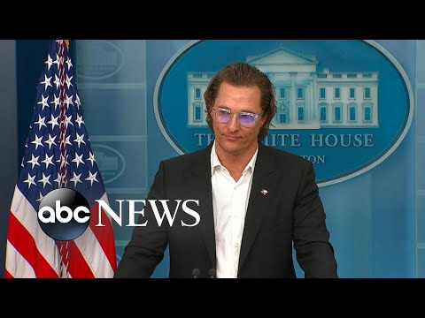 Full presser: Matthew McConaughey calls for action after shooting in hometown of Uvalde, Texas