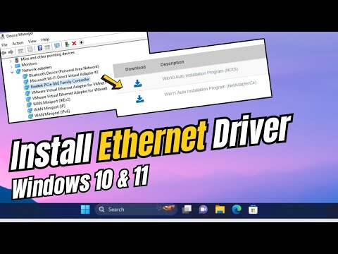 How to Download & Install Ethernet Driver on Window 10/11
