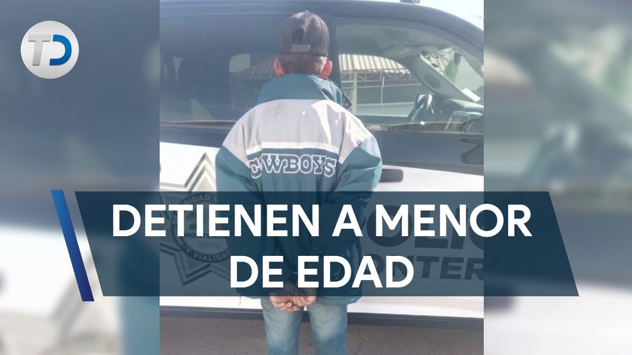 Detienen a menor por posesión de droga en Monterrey