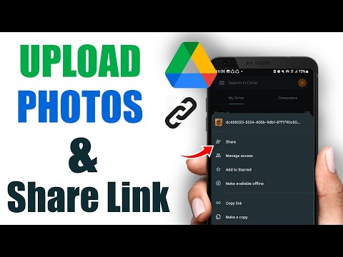 How To Upload Photos on Google Drive and Share the LINK (FULL EASY GUIDE)