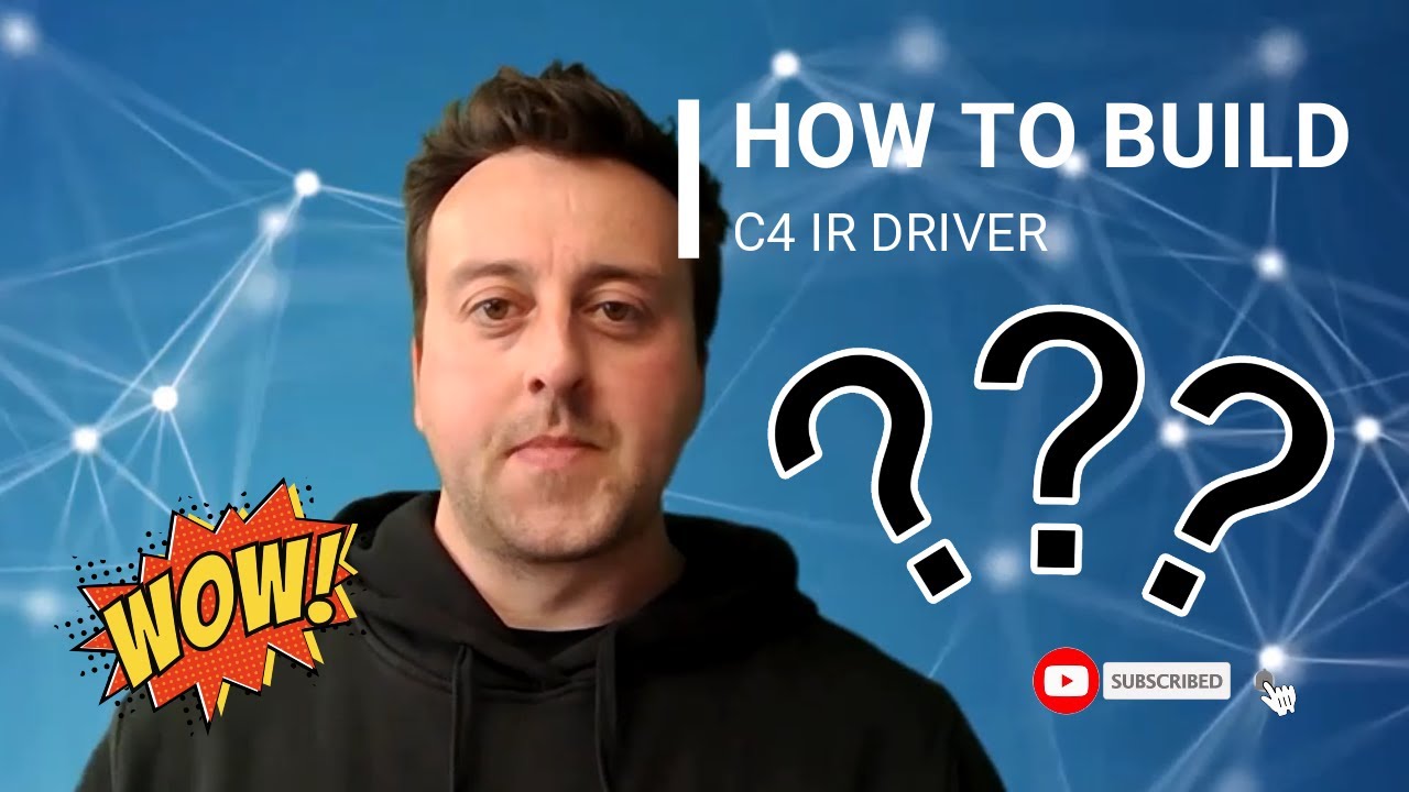 How to make a control4 IR Driver