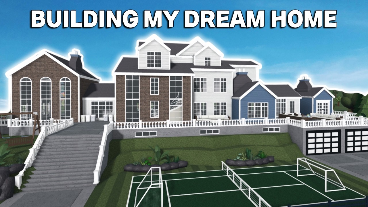 I BUILT MY DREAM HOME In BLOXBURG | Part 1