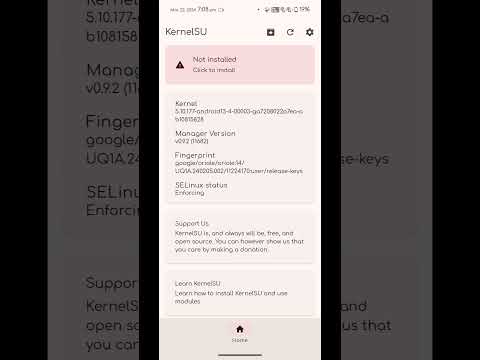 Install KernelSU just like Magisk using boot image file #kernel #magisk #magiskmodule #viral #shorts