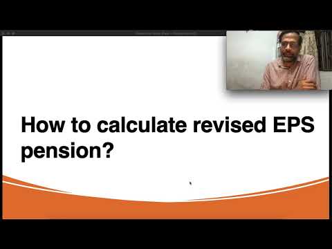 How to calculate revised EPS pension