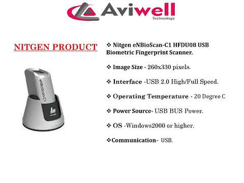 Nitgen Fingerprint Scanners - Latest Price, Dealers & Retailers in India