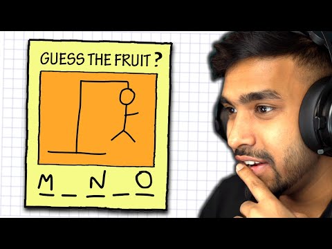 GUESS THE WORD TO WIN | HANGMAN GAMEPLAY