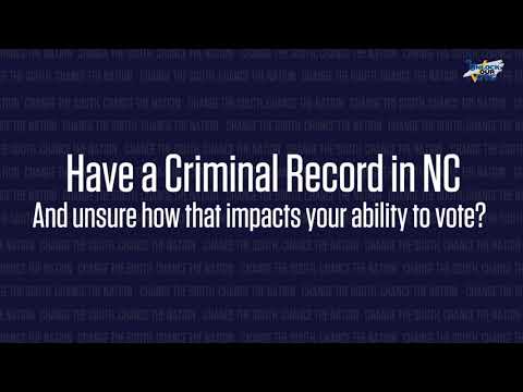 Frequently Asked Questions About Voting With a Criminal Record in North Carolina