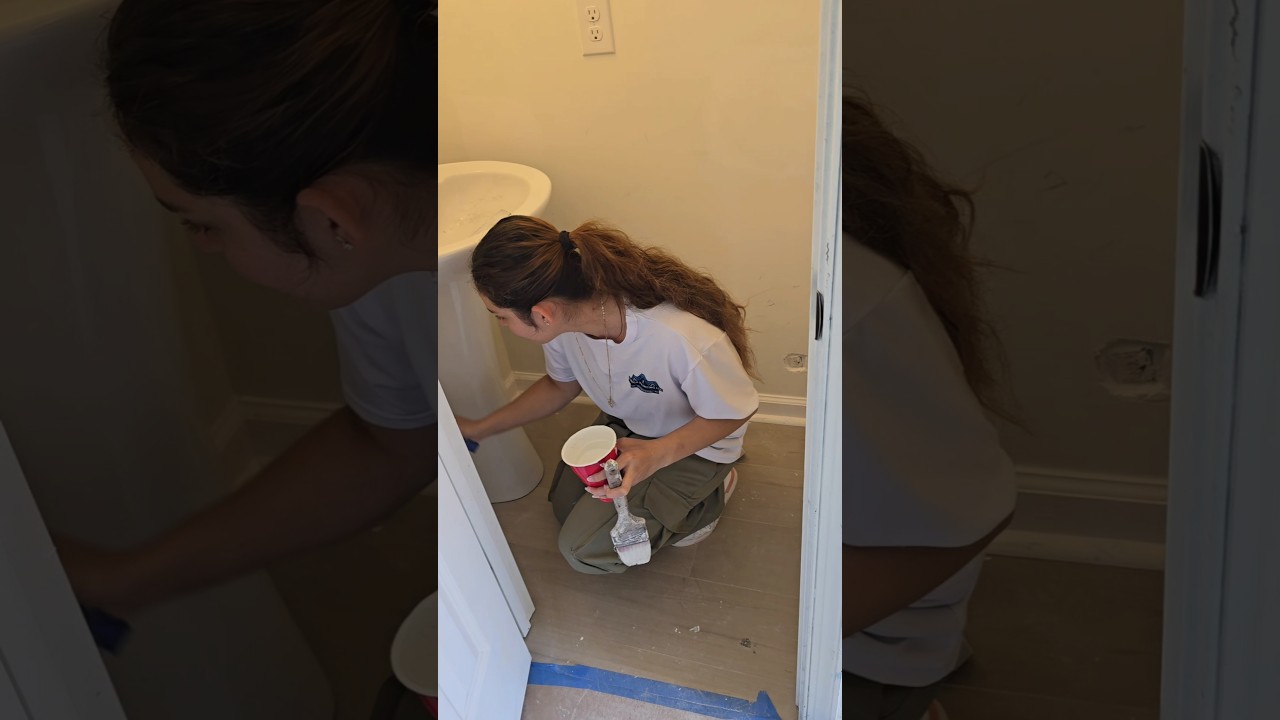 Esta casa la dejamos Hermosa Dandole los ultimos  detayes #painting