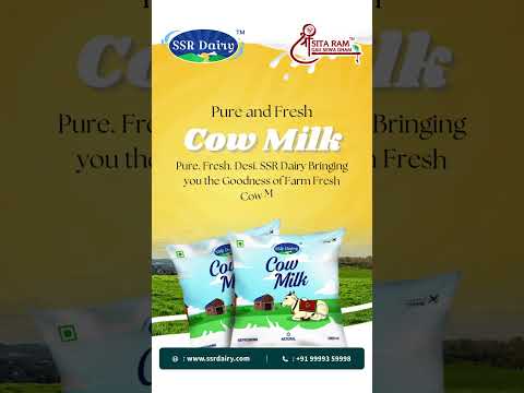 ๐ฅ Pure & Fresh Cow Milk โ Straight from SSR Dairy to Your Home! ๐ฅ