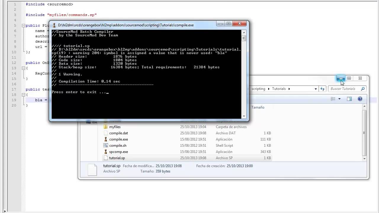 SourceMod Coding Tutorial 37: Multi File Plugin