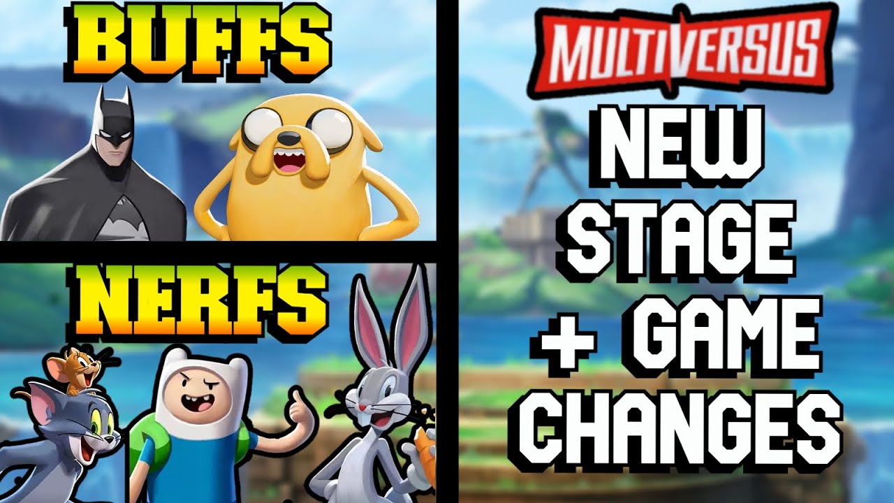 MULTIVERSUS Patch Notes V0 | BUFFS + NERFS + Changes