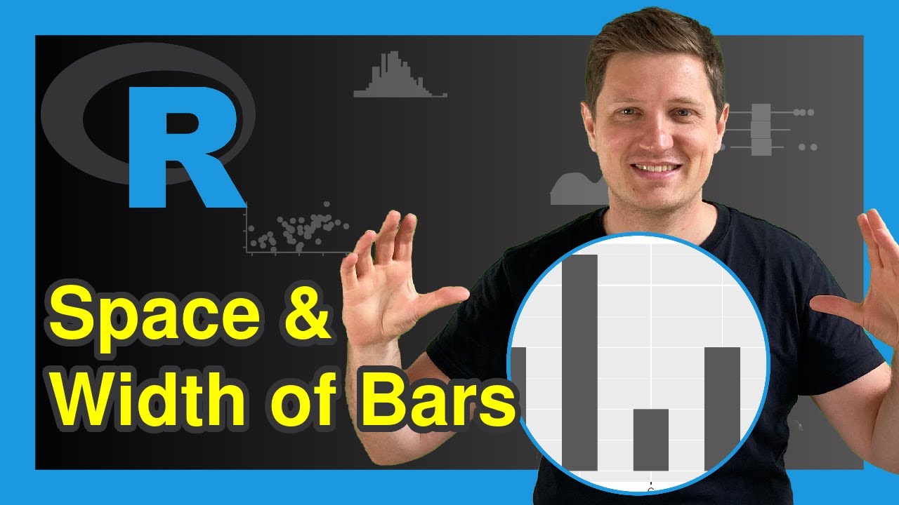Change Space & Width of Bars in ggplot2 Barplot in R (Example) | Increase & Decrease Barchart Size