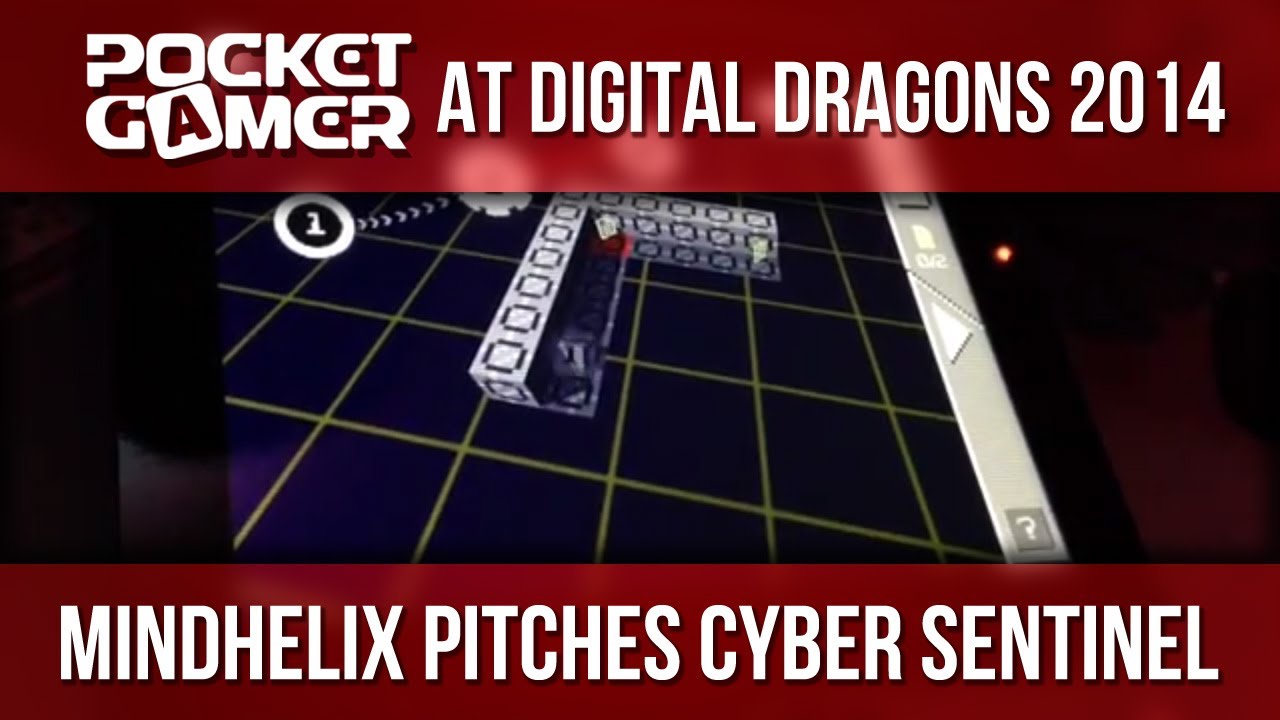Cyber Sentinel at the Pocket Gamer Big Indie Pitch