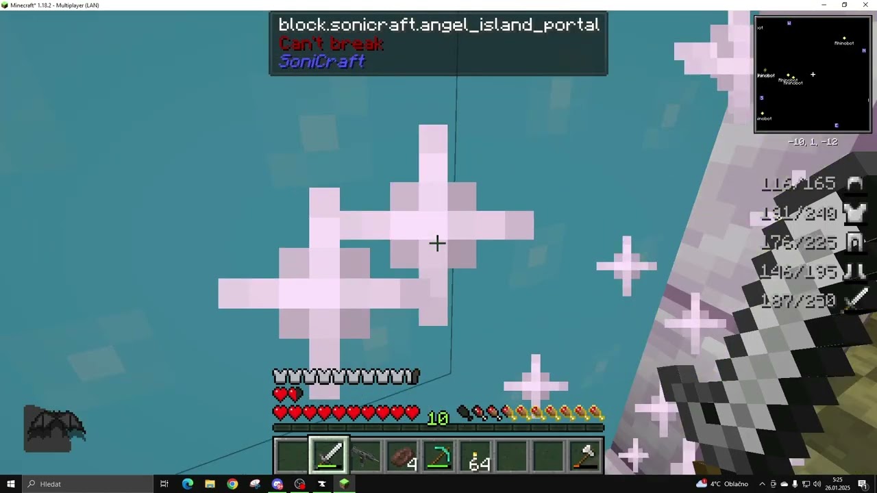 MINECRAFT-CHANGED VS EXPERIMENT 009
