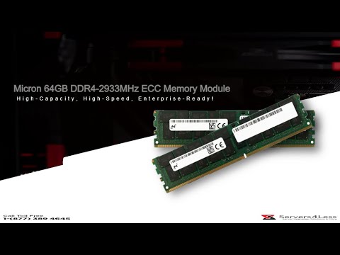 MTA72ASS8G72LZ-2G6J2 Micron 64GB DDR4 Server Memory