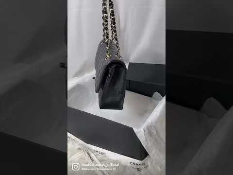 Unboxing // Chanel Black Caviar Medium Double Flap GHW