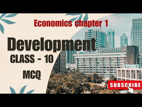Development class 10 MCQ || Class 10 Economics chapter 1 MCQ || Class 10 Economics MCQs