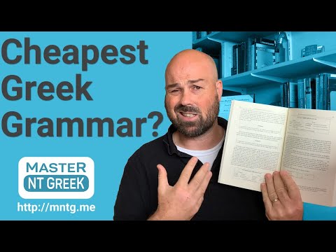 Cheapest biblical Greek grammar - is it any good? 📖