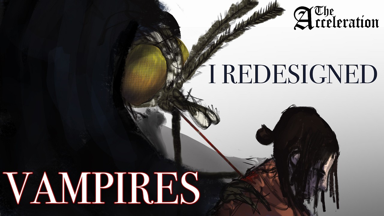 A Unique Design For Vampires - A Worldbuilding Concept Art Project