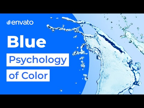 Blue is the most common favorite color | Color Psychology #envatoelements