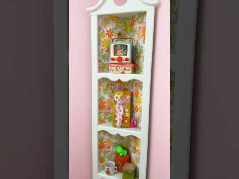 Groovy 60s 70s Thrifted Room Tour - Colorful Flower Power Home Decor