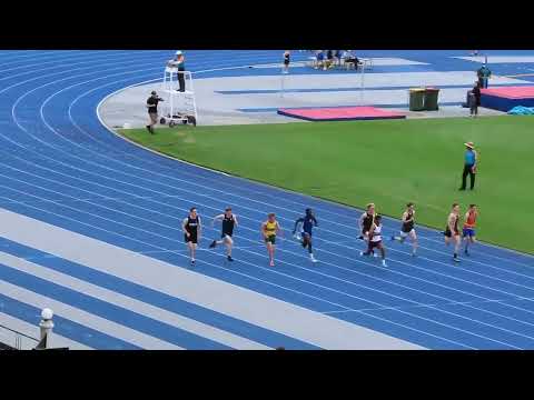 100m Open Boys DIV 3, AIC Track & Field Championships, QSAC 7 October 2022