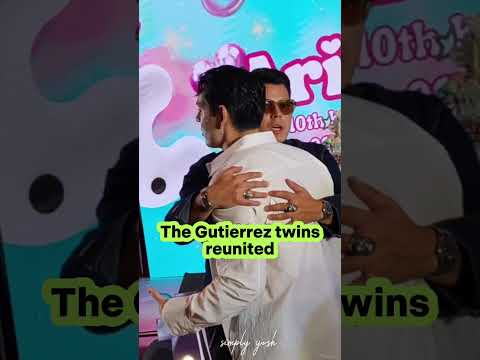 THE GUTIERREZ TWINS REUNITED RICHARD HUGGED RAYMOND! #richardgutierrez #spotted