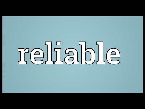 Reliable Meaning
